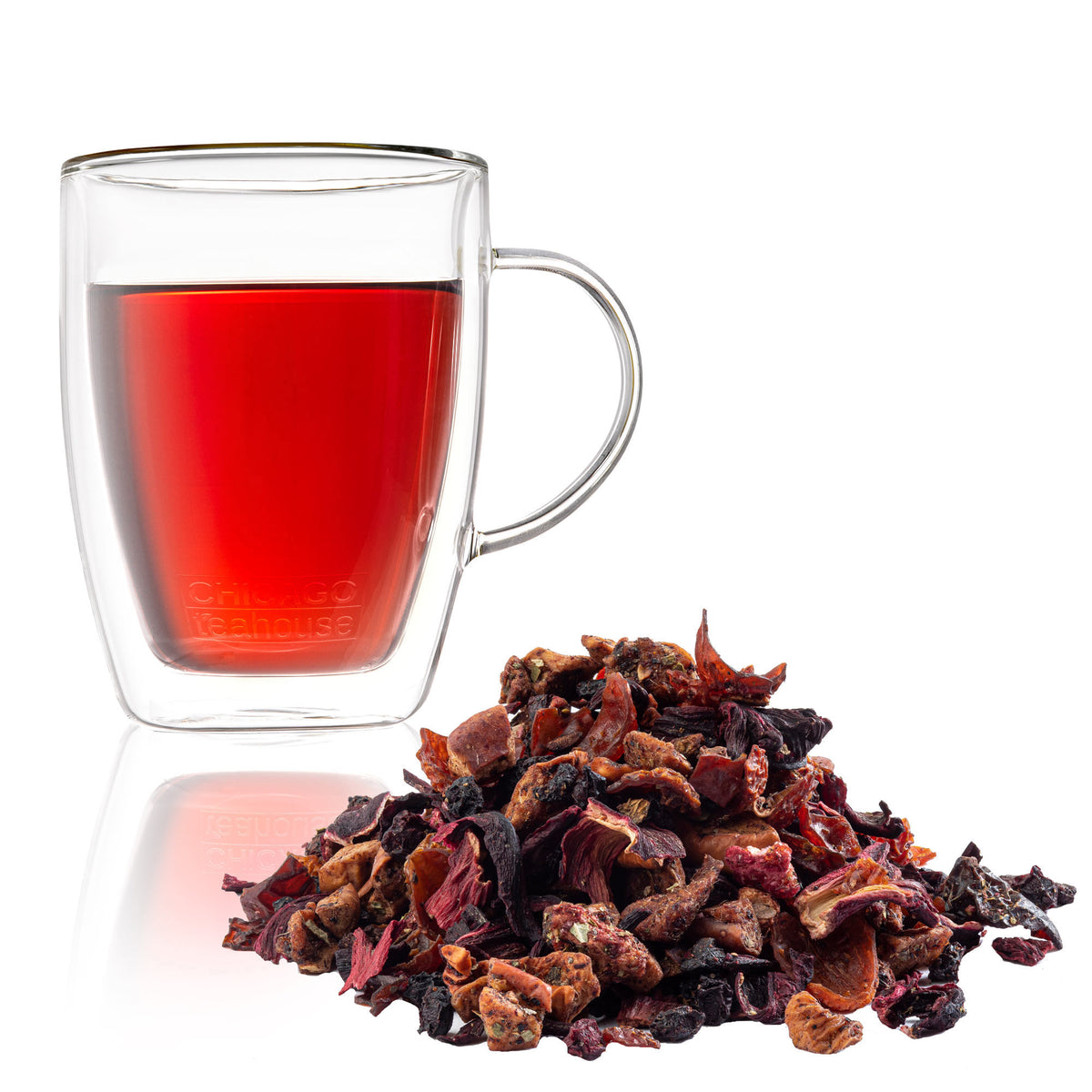 Raspberry Romance | Fruit Tisane Tea | Chicago Teahouse